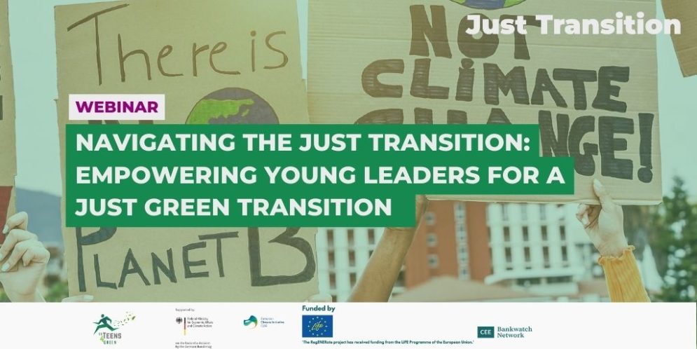 Navigating the just transition: empowering young leaders for a just ... Navigating the just transition: empowering young leaders for a just ...